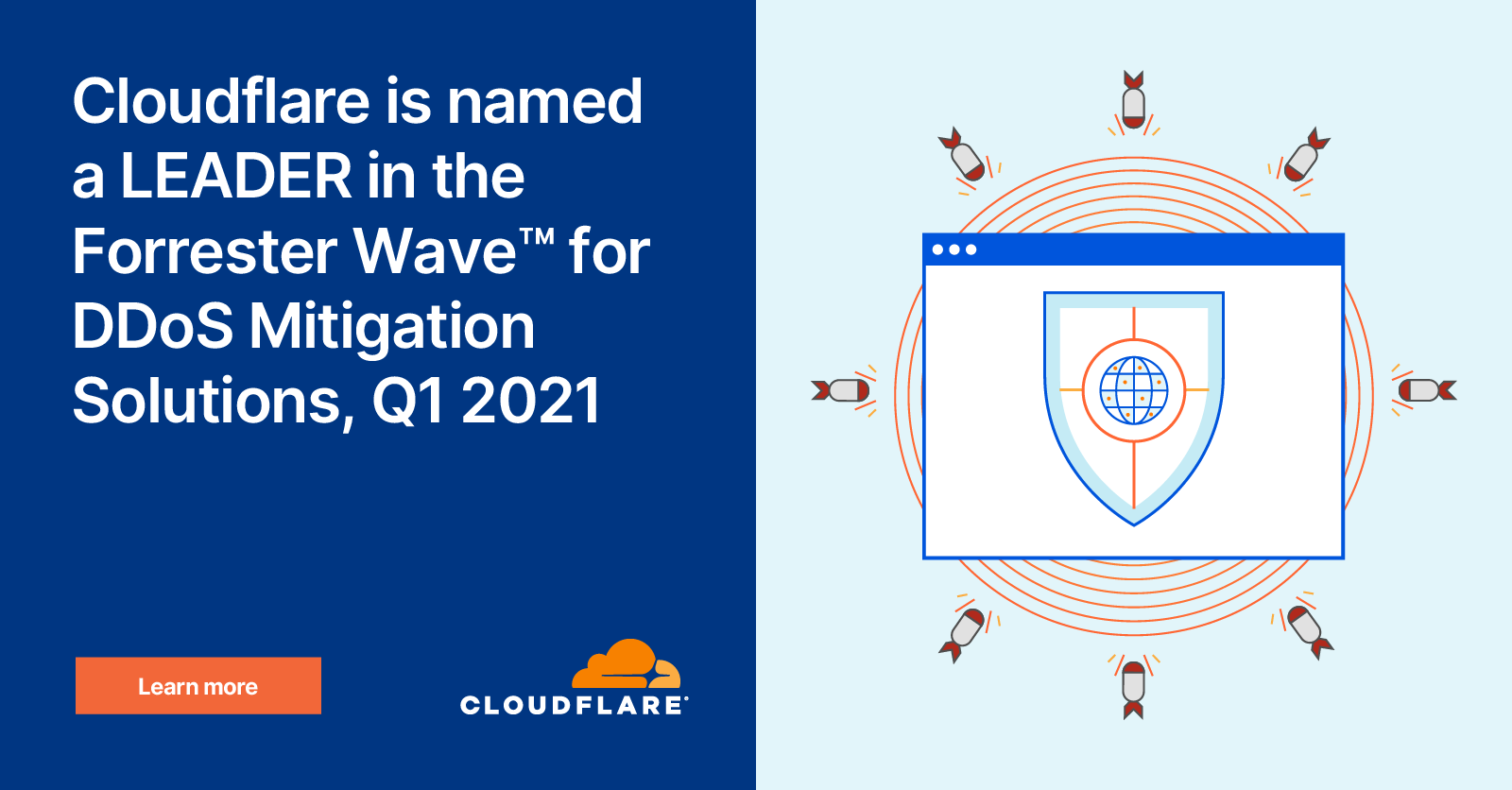Forrester Wave DDoS Mitigation | Cloudflare